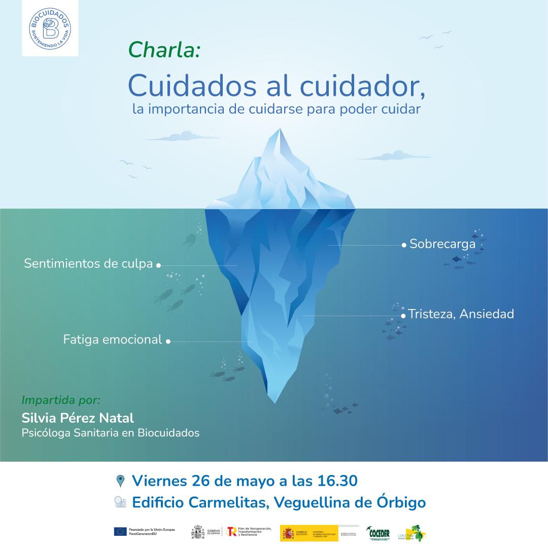 Charla: Cuidados al cuidador: la importancia de cuidarse para poder cuidar